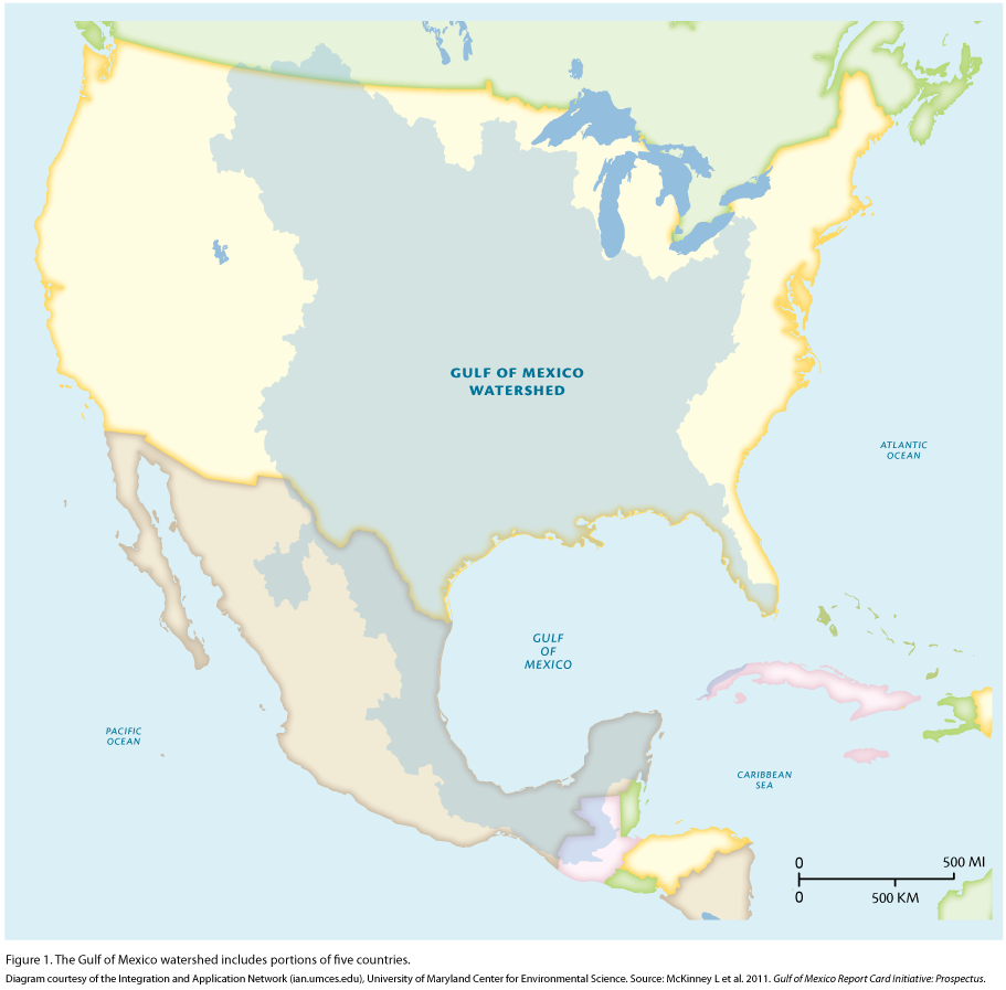 Gulf of Mexico watershed | University of Maryland Center for ...