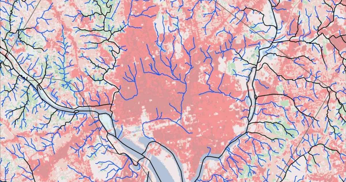 Accurate maps of streams could aid in more sustainable development of ...